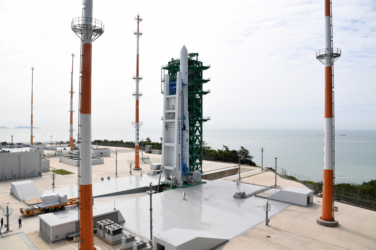 [화보] 누리호 3차 발사 "힘차게 우주로"