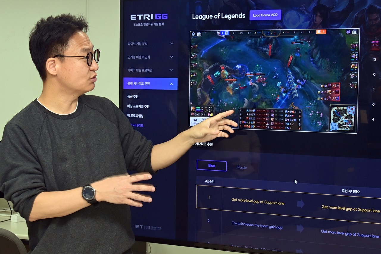 ETRI, 게임 승률 실시간 분석 플랫폼 개발